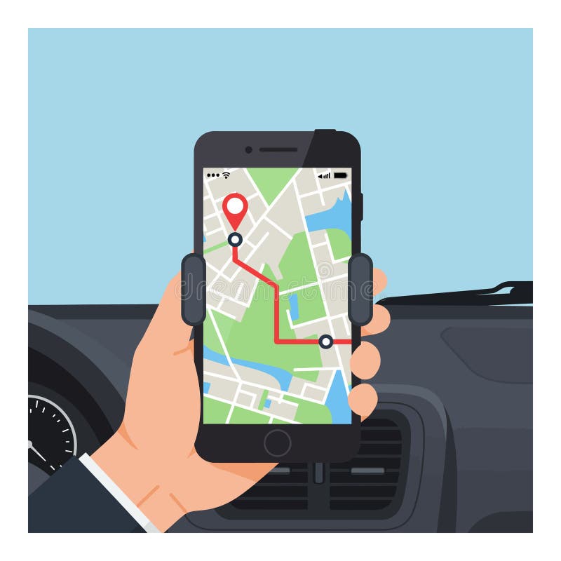 Showing Route Map Stock Illustrations – 2,355 Showing Route Map Stock ...