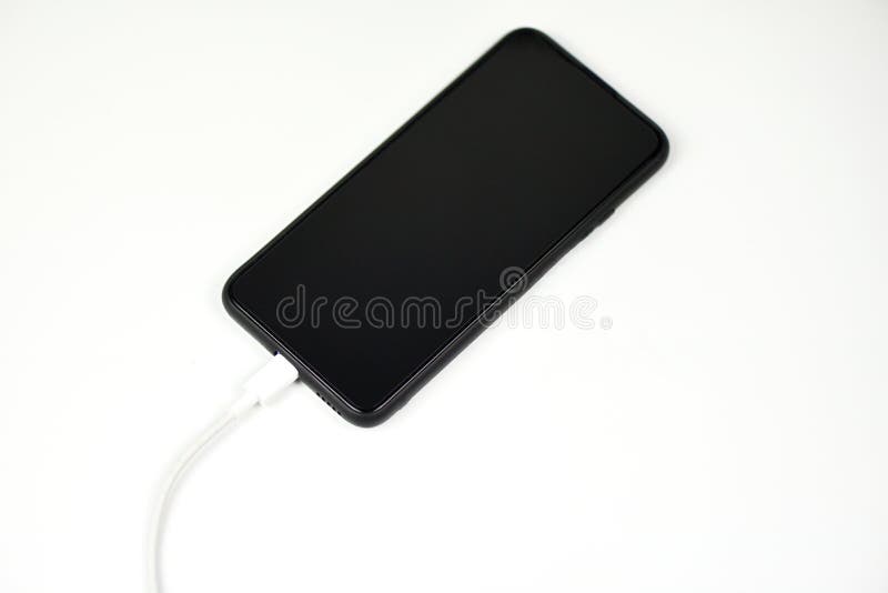 Smartphone New Fast USB Type-C Port on Mobile Phone and Cable - Usb ...