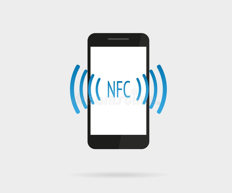 NFC smartphone editorial stock image. Illustration of payment - 27078194