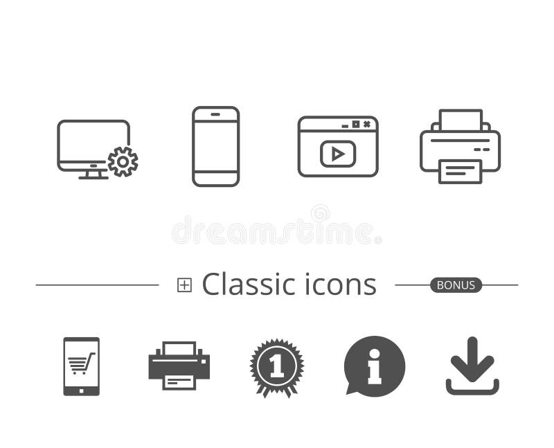 Printer Browser Stock Illustrations – 447 Printer Browser Stock ...