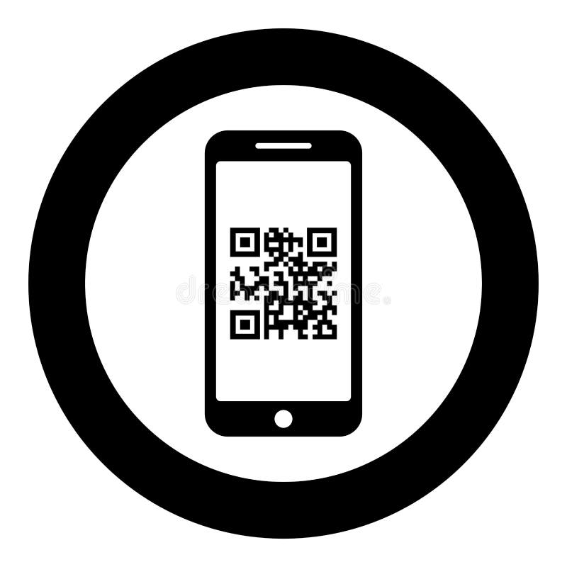 Qr Code Circle Stock Illustrations – 390 Qr Code Circle Stock ...