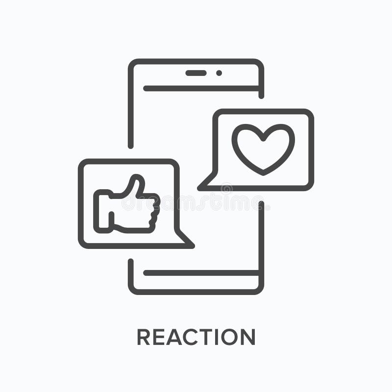 Reaction Notifications Stock Illustrations – 34 Reaction Notifications ...