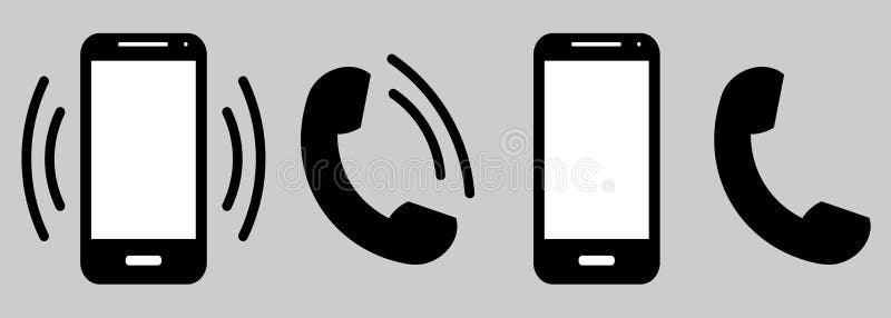 Smartphone Ringing Stock Illustrations – 2,177 Smartphone Ringing Stock ...