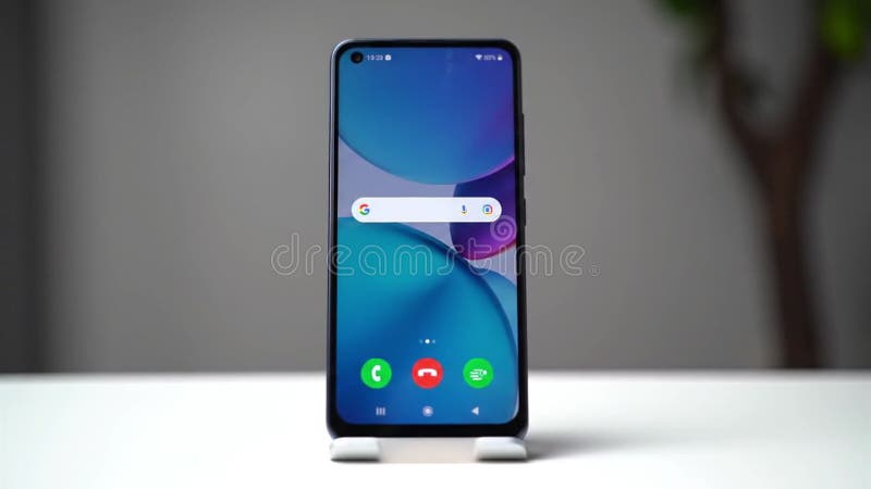 Smartphone Display: Static UI, Modern Design Stock Video - Video of ...