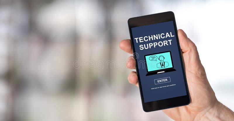 Tech Support stock image. Image of support, telephone - 22098237