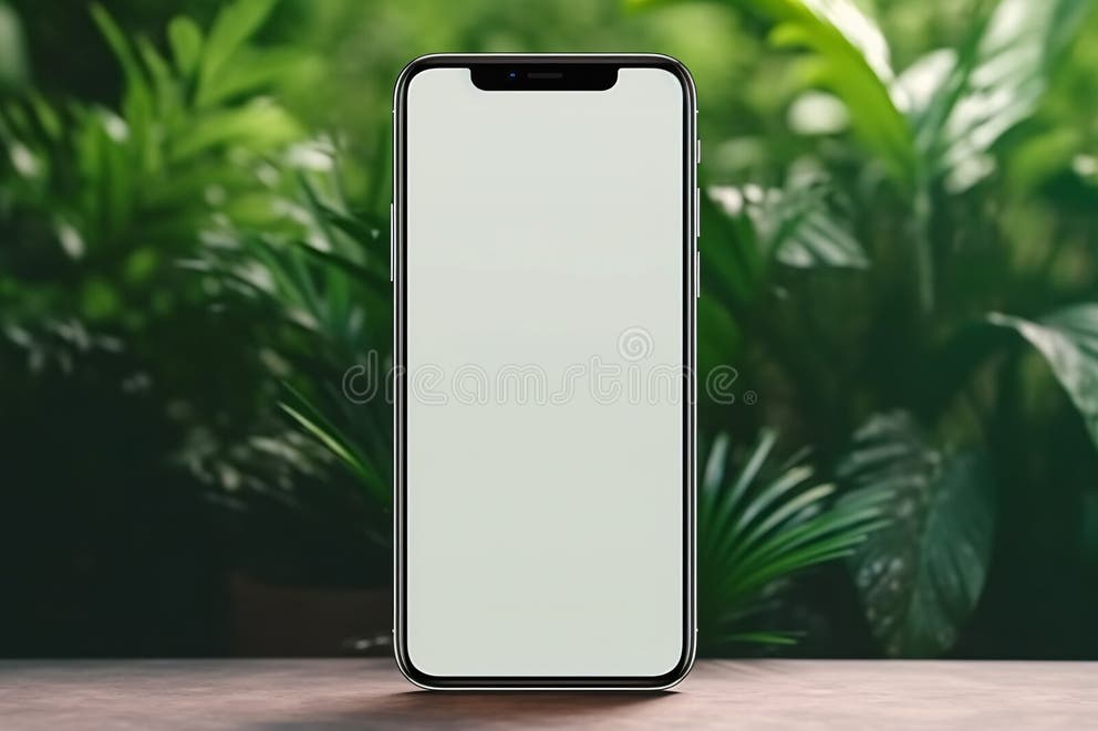 Smartphone with Screen Phone with Blank Screen Mobile Phone with Blank ...