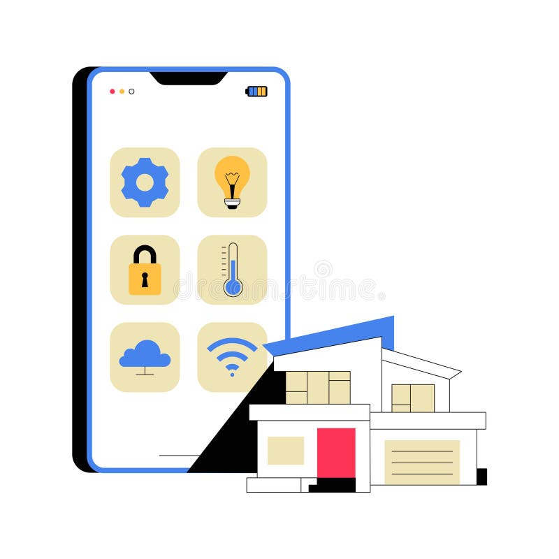 Key House To Access it Illustration Stock Vector - Illustration of ...