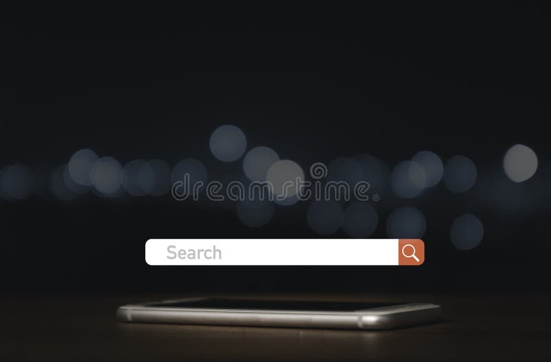 Smartphone with Search Engine Browser for Finding and Input Keywords ...