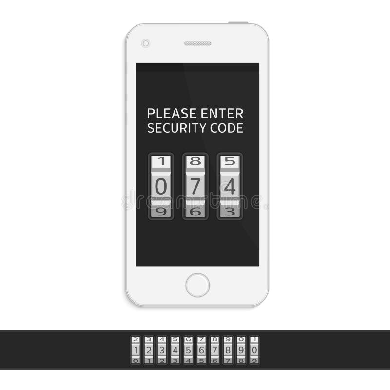 Mobile Number Lock Screen Stock Illustrations – 386 Mobile Number Lock ...