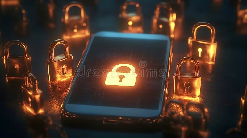 Smartphone Security: Padlocks Protecting Mobile Phone Data and Privacy ...