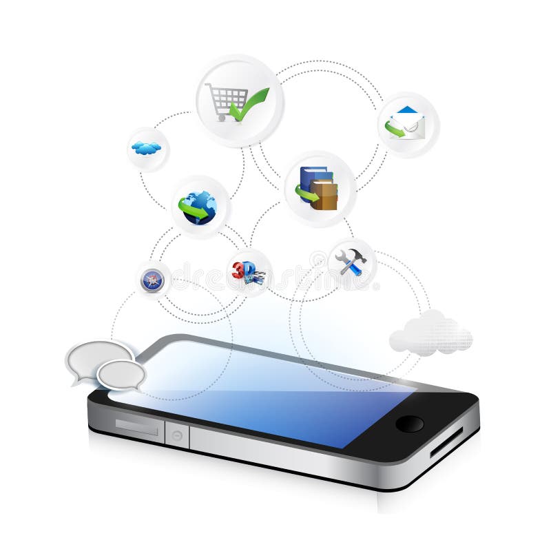 Cloud Computing Network Concept Stock Vector - Illustration of global, blog: 32017934