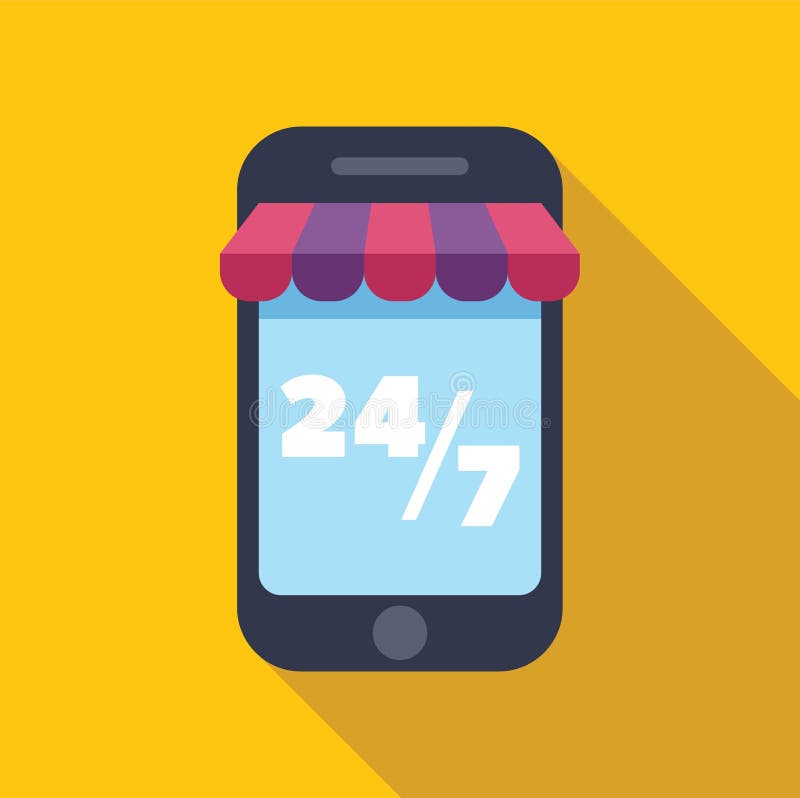 Smartphone Showing 247 Availability for Online Shopping Stock ...