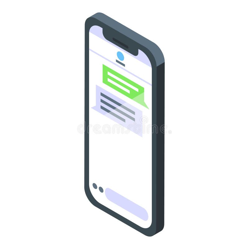 Smartphone Showing Chat Conversation with Incoming and Outgoing ...
