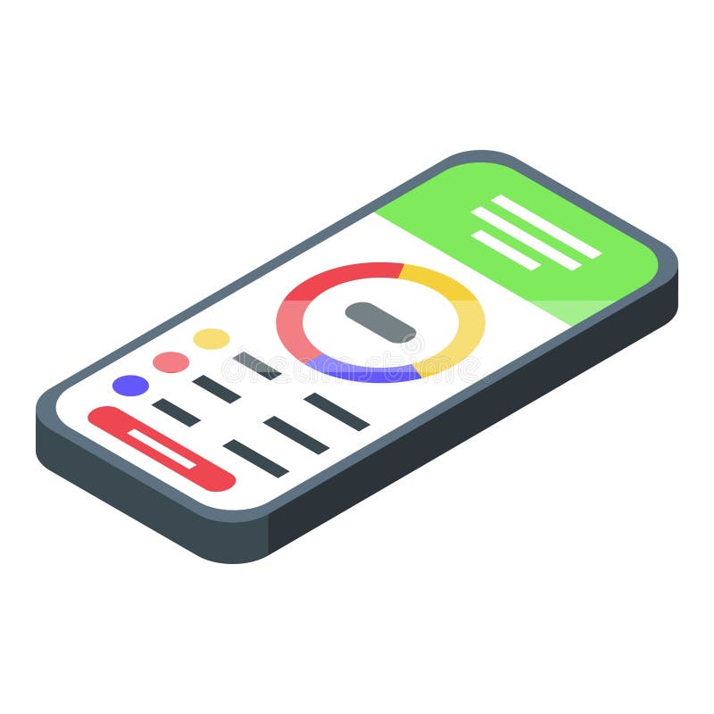 Smartphone Showing Financial App with Charts and Data Analysis Stock ...