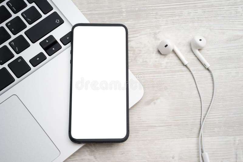 Smartphone on the table stock image. Image of entertainment - 126969119