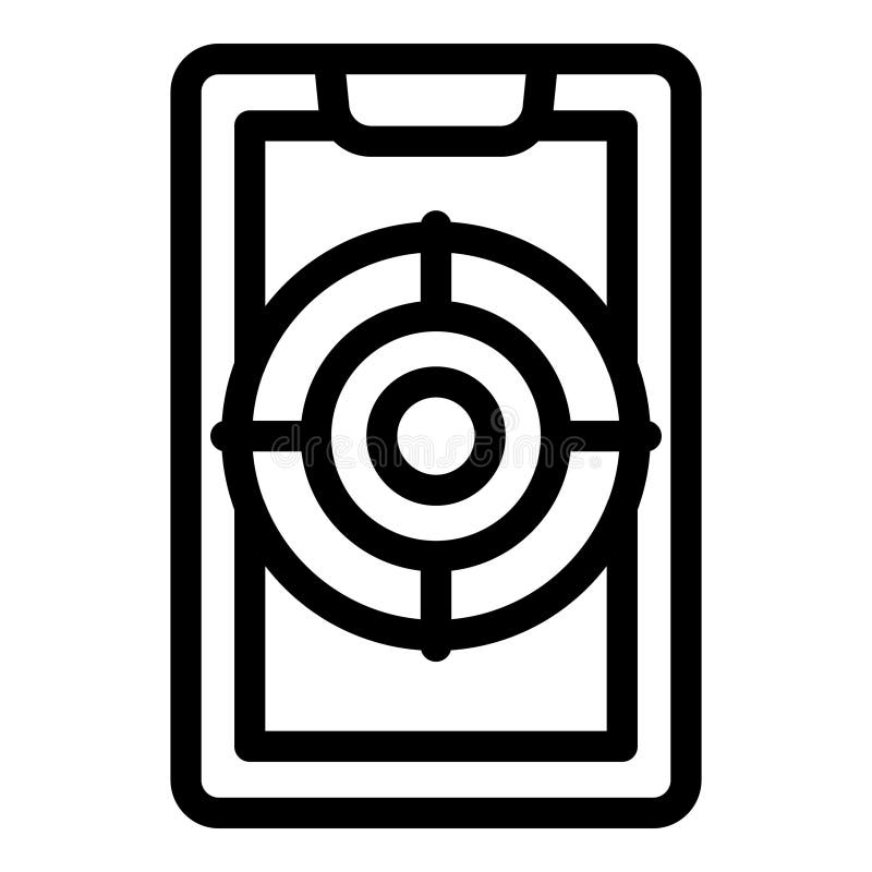 Target Outline Icon Stock Illustrations – 68,198 Target Outline Icon ...