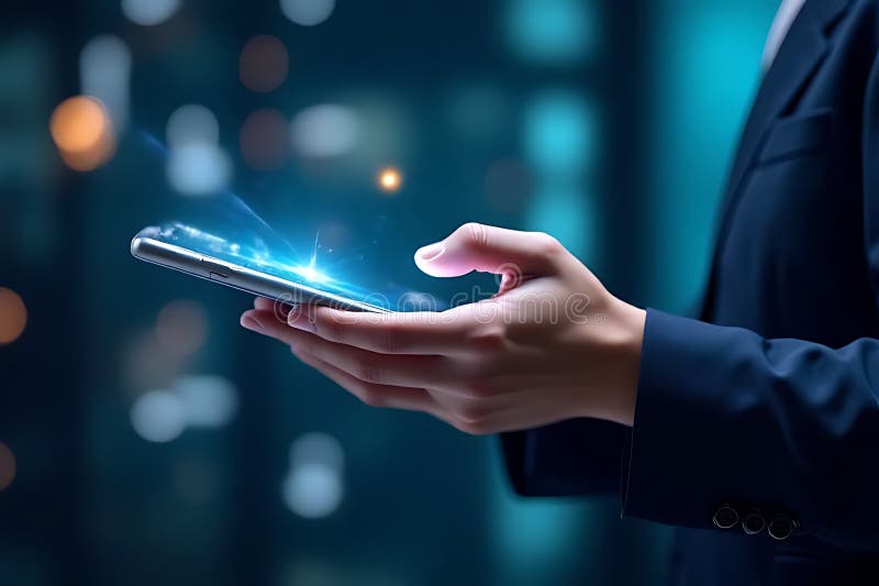 Smartphone Technology Interaction Urban Setting Digital Content ...