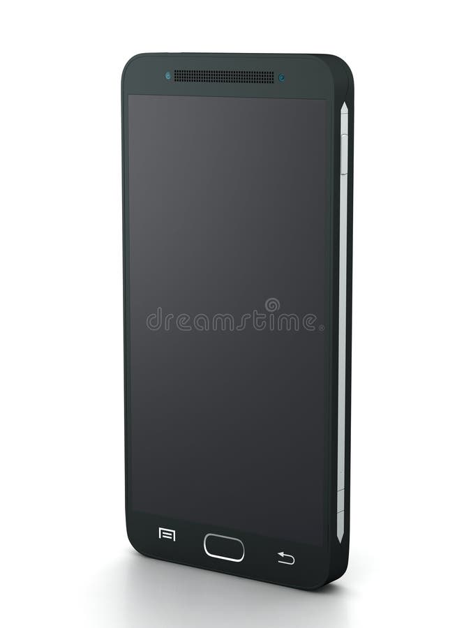 Smartphone stock illustration. Illustration of blank - 61822706