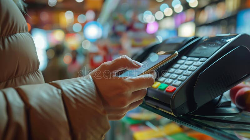Smartphone Use for Contactless Payment at a Retail Checkout in a Modern ...