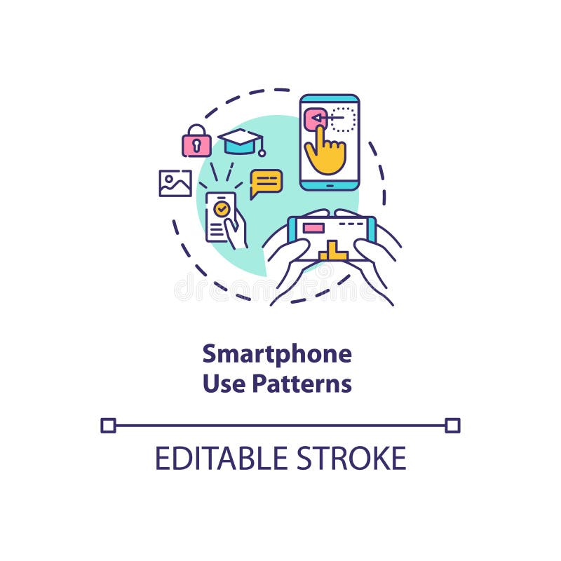 Behaviometrics Concept Icon Stock Vector - Illustration of information ...