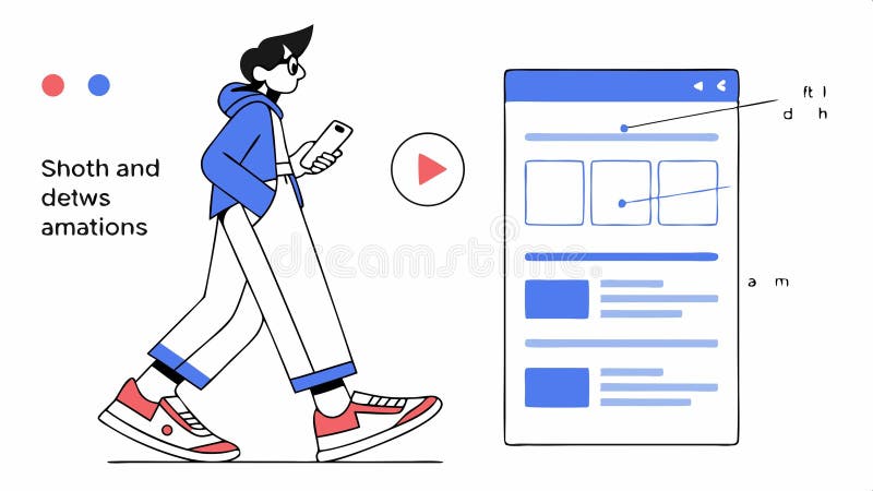 Smartphone User Interface: Mobile, App, Tech, Digital Vector Design ...