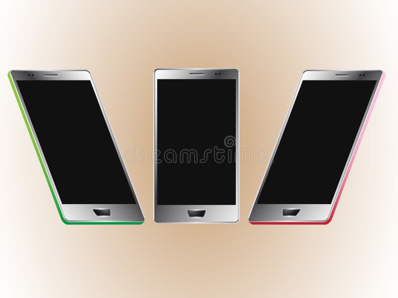 Smartphone stock vector. Illustration of digital, elegant - 48213506