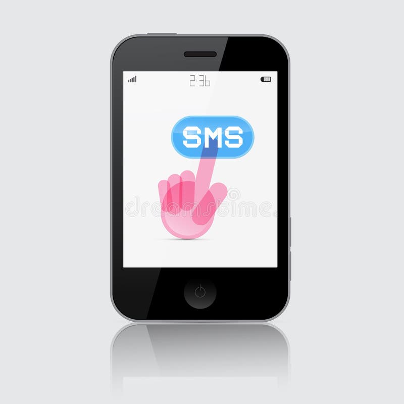 Iphone 5s Chatting Sms Template Bubbles Editorial Photo - Illustration ...