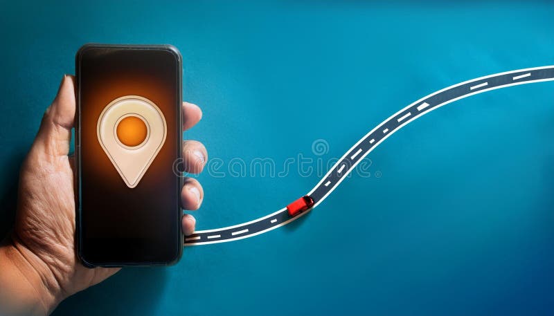 The Smartphone Will Display Location Pins and Waypoints, Which ...