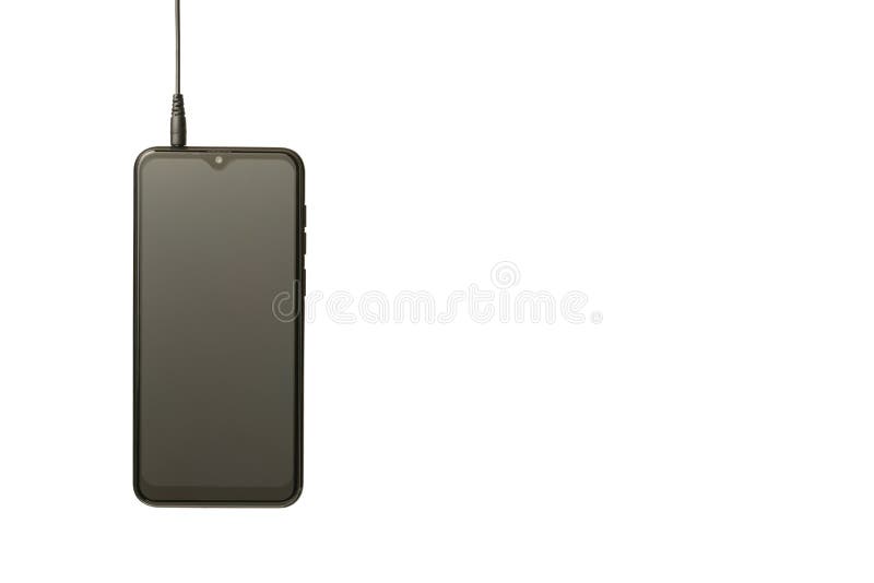 Smartphone wire stock photo. Image of battery, electricity - 175429756