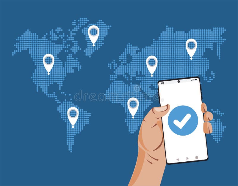 Smartphone and Communication Design Stock Vector - Illustration of ...