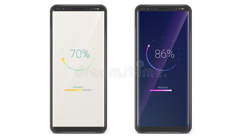 Progress Bar Ui Stock Illustrations – 8,929 Progress Bar Ui Stock ...