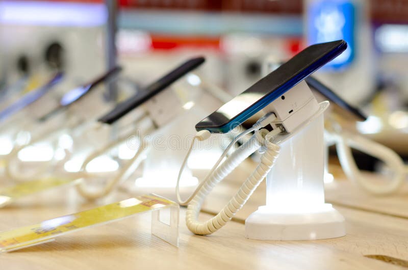 Smartphones for Sale in the Store Stock Photo - Image of industry ...