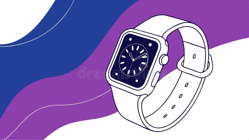 Smartwatch with App Interface, Wearable Technology, Modern Gadget ...