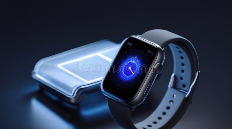 Smartwatch Modern Charging Dock Stock Photos - Free & Royalty-Free ...