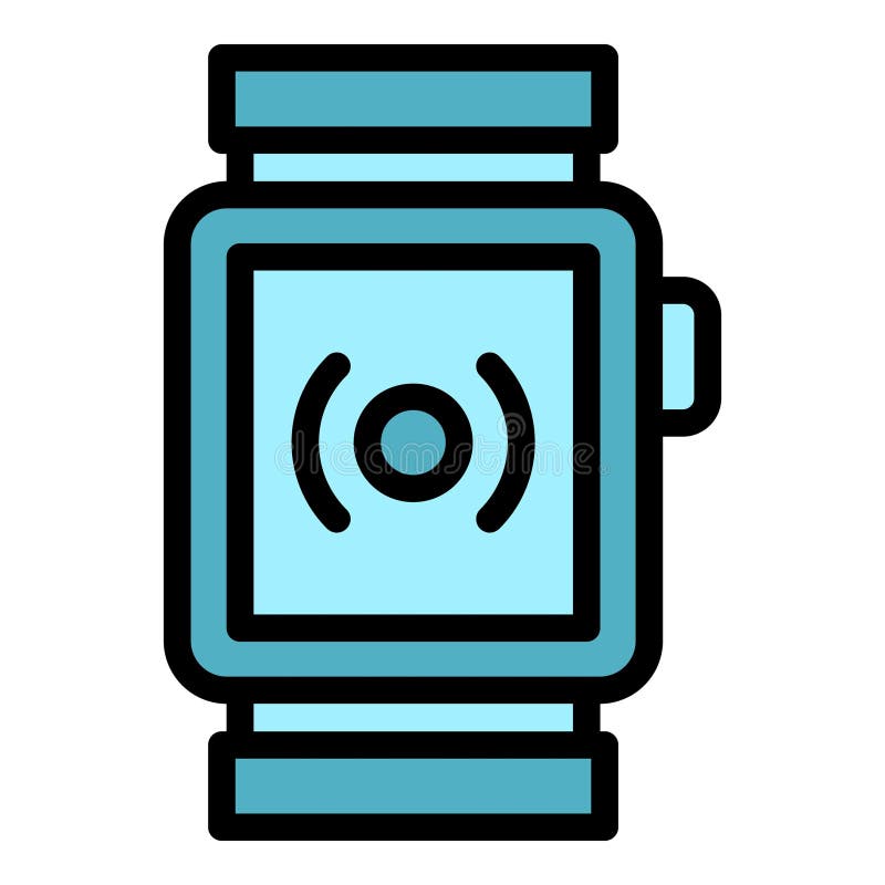 Smartwatch Icon on White Background. Flat Style. Smartwatch Sign. Smart ...