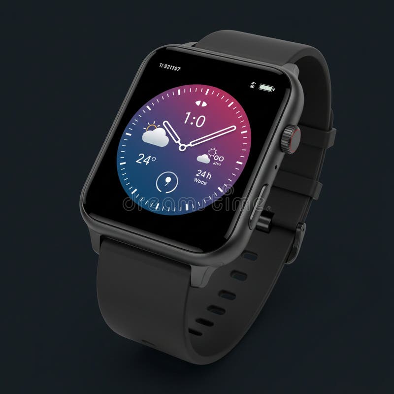 Analog Clock Interface Stock Illustrations – 2,218 Analog Clock ...