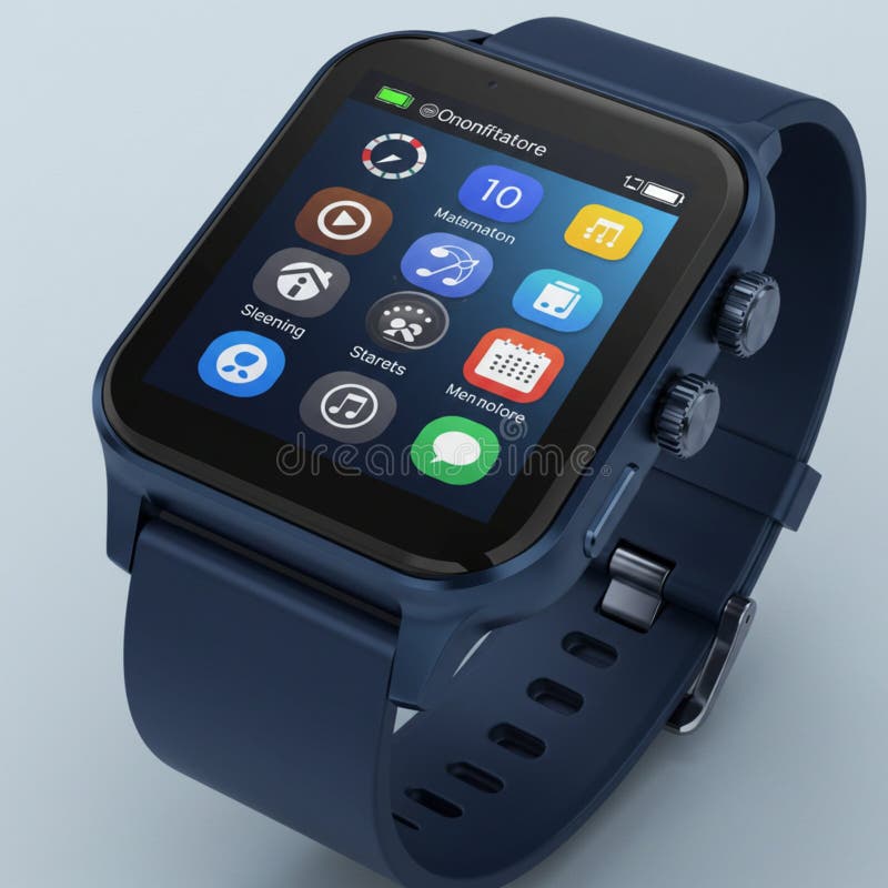 Current Smartwatches Stock Illustrations – 4 Current Smartwatches Stock ...