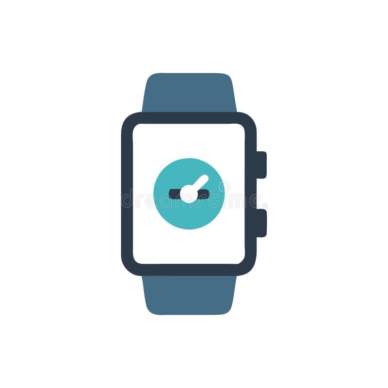 Smartwatch Technology Icon stock photo. Illustration of information ...