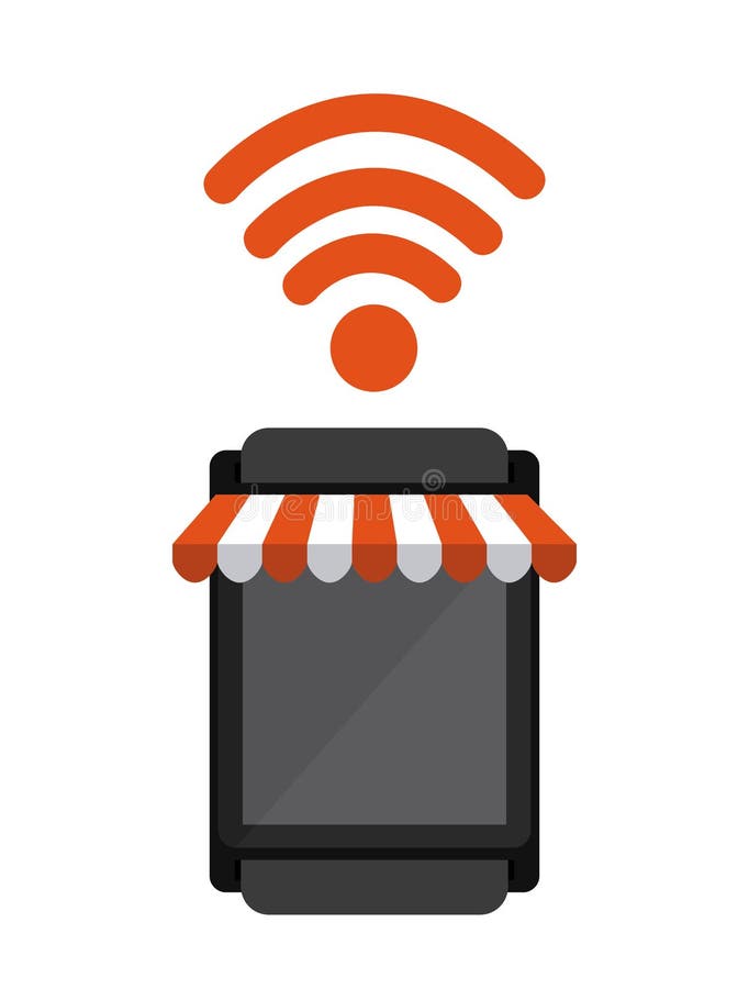 Smartwatch Wearable Technology Icon Stock Vector - Illustration of ...