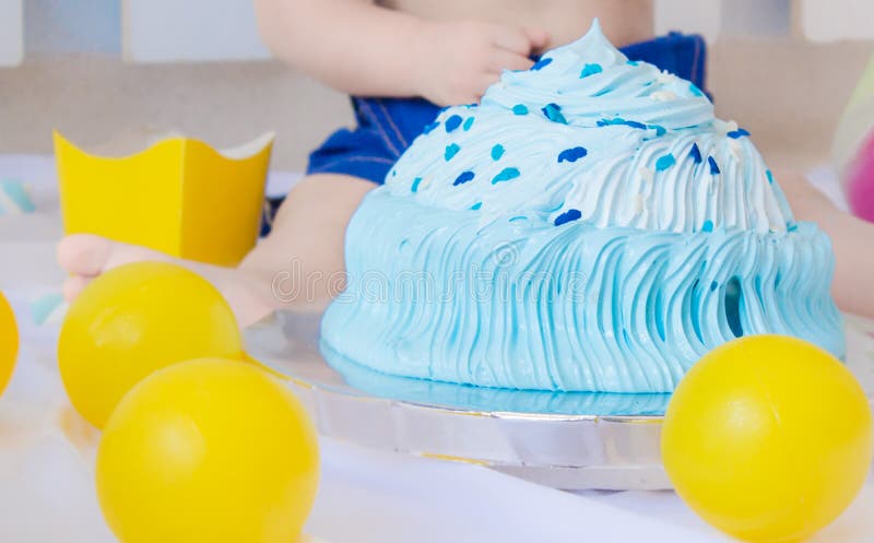 Smash the Cake stock photo. Image of children, balls - 198882278