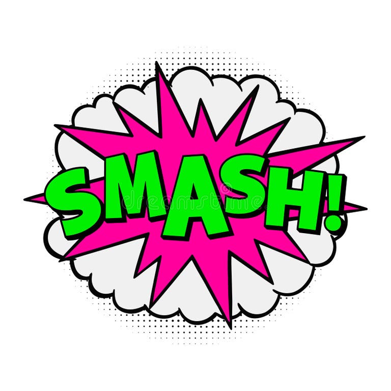 Smash Word Art Stock Illustrations – 1,084 Smash Word Art Stock ...