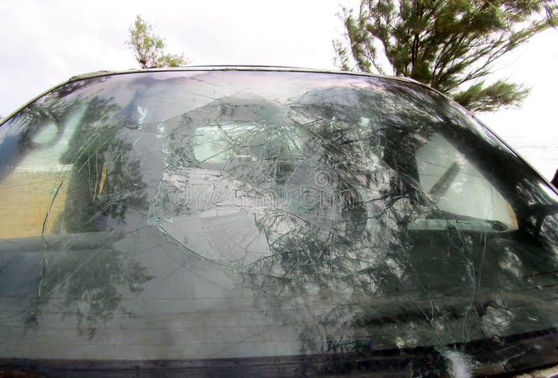 Smashed car stock image. Image of automobile, wrecked - 2653109