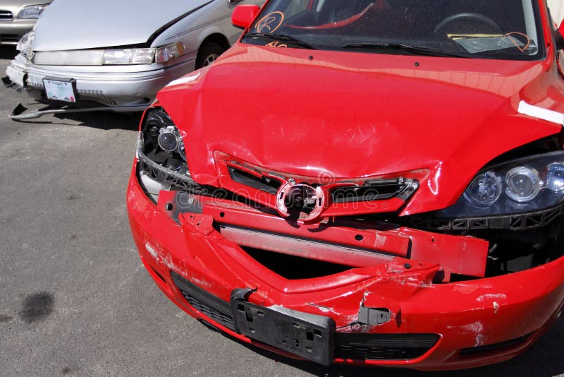 Smashed cars stock photo. Image of smashed, collision - 21124256