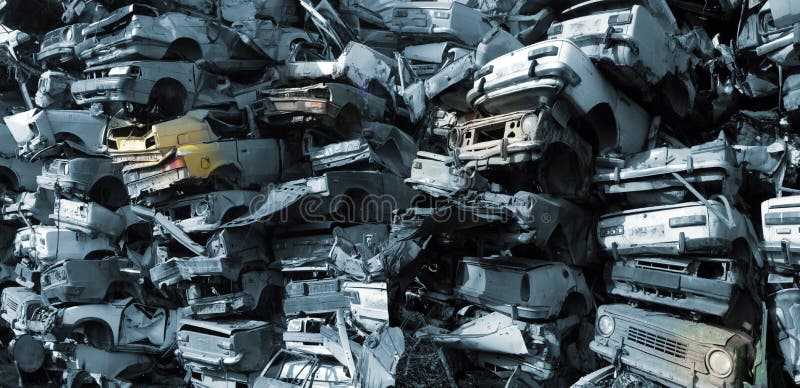 Smashed cars stock photo. Image of conservation, global - 9034220