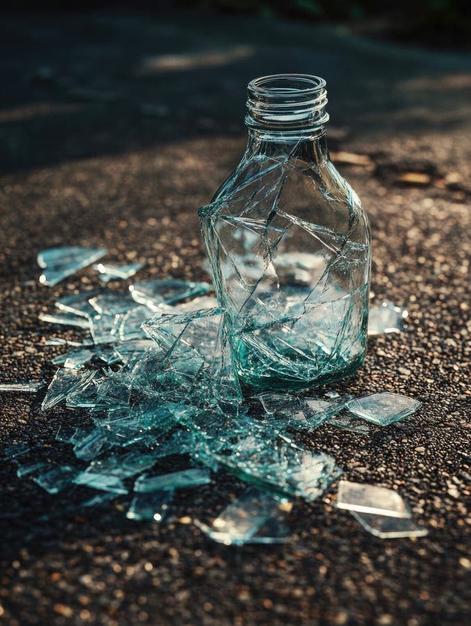 Smashed Glass stock photo. Image of debris, shattered - 363561668
