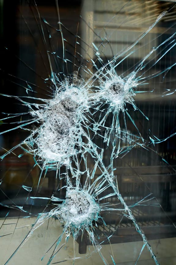 Smashed window stock image. Image of texture, spooky, burglary - 4354891