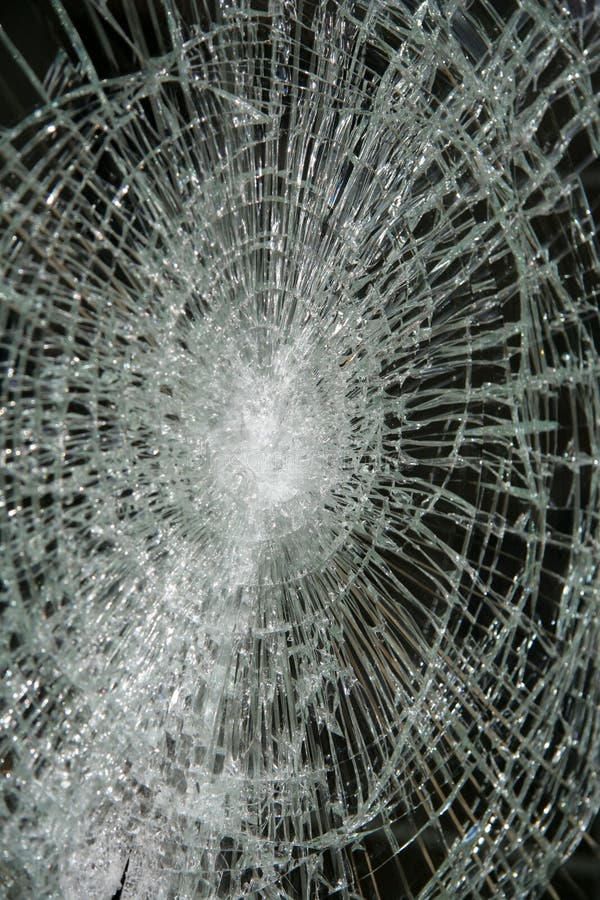 Smashed window stock photo. Image of broken, destruction - 8321202