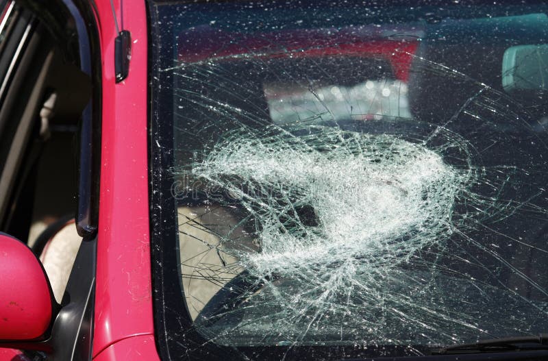 Smashed windscreen stock image. Image of shatter, automobile - 9070185