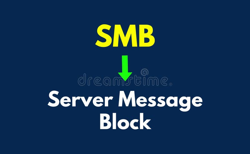 SMB Meaning, Server Message Block Stock Illustration - Illustration of ... SMB Meaning, Server Message Block Stock Illustration - Illustration of ...