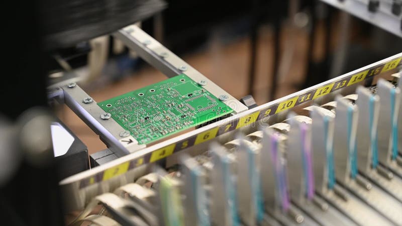 SMD Component Clamber. Surface Mount Technology Stock Video - Video of ...